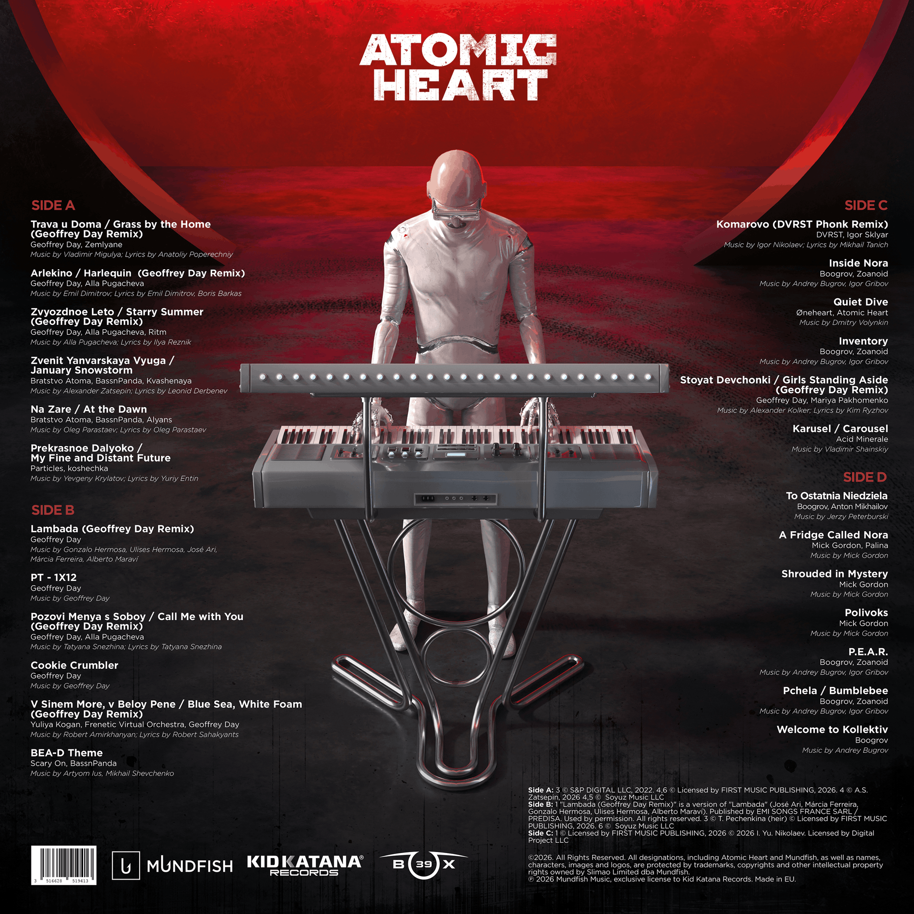 Atomic Heart (Original Game Soundtrack) Vinyl Edition – Cartridge Thunder