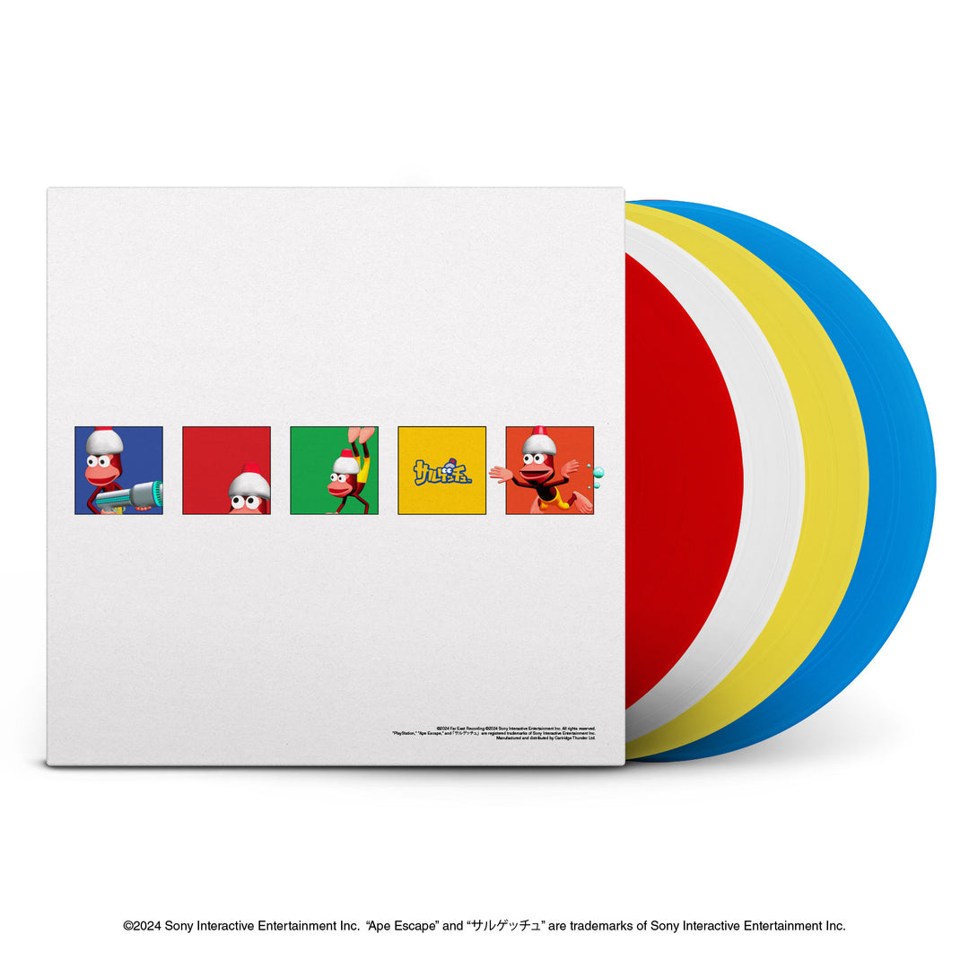Soichi Terada: Ape Escape Originape Soundtracks in a Box (4XLP ...