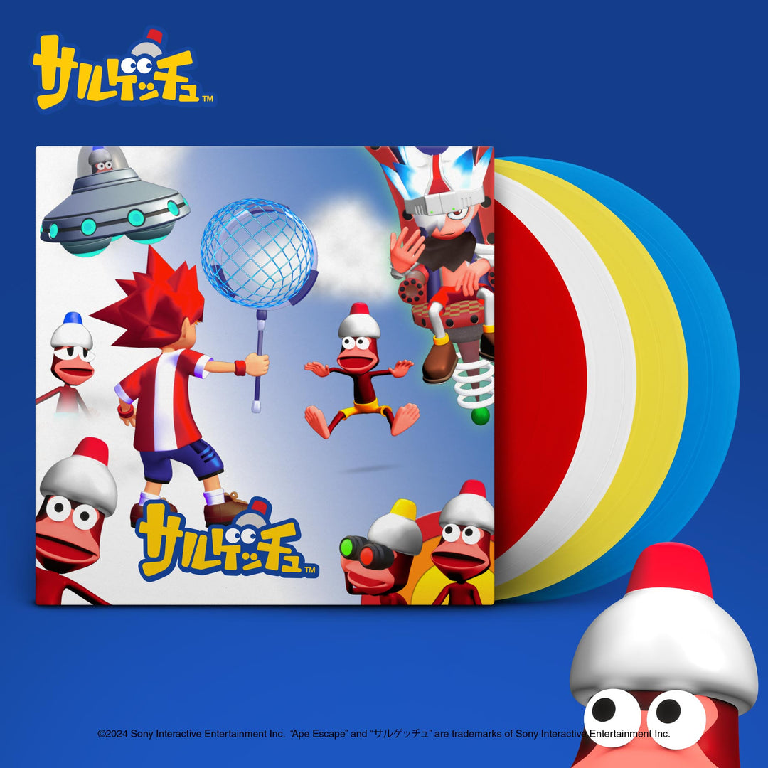 Soichi Terada: Ape Escape Originape Soundtracks in a Box (4XLP ...